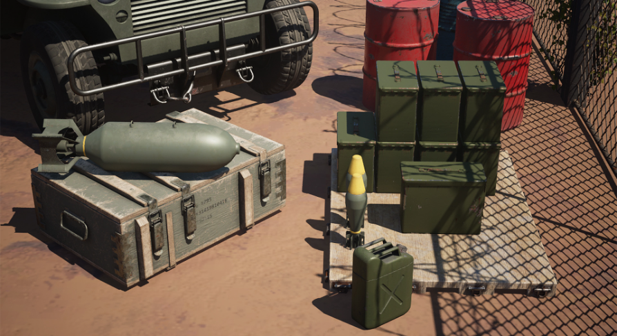 Military Base Props | Fab