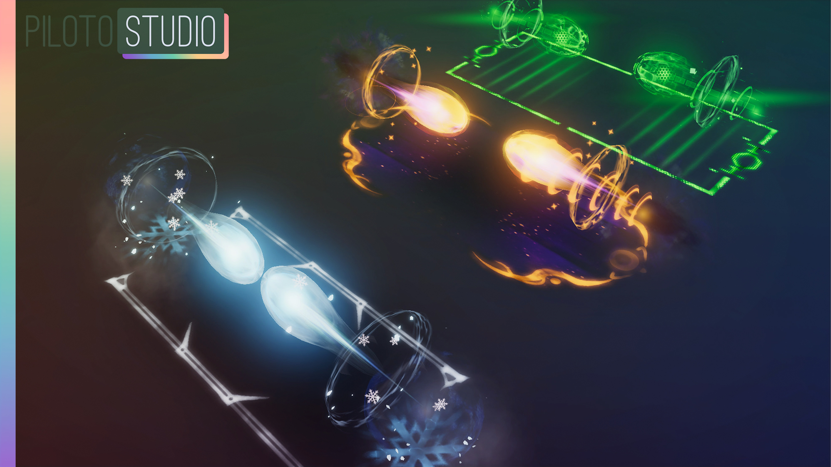 Crossed AOE Attack Stylized VFX | Fab