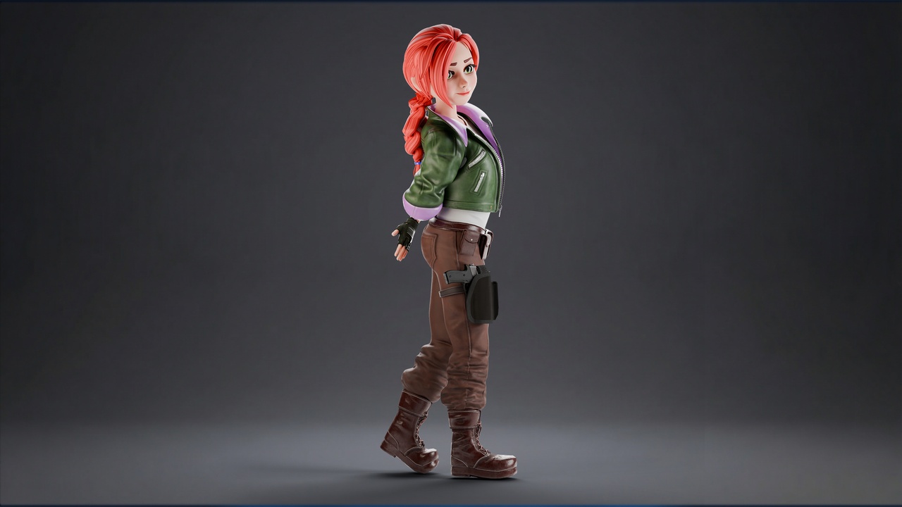 Anna Stylized Female Character | Fab