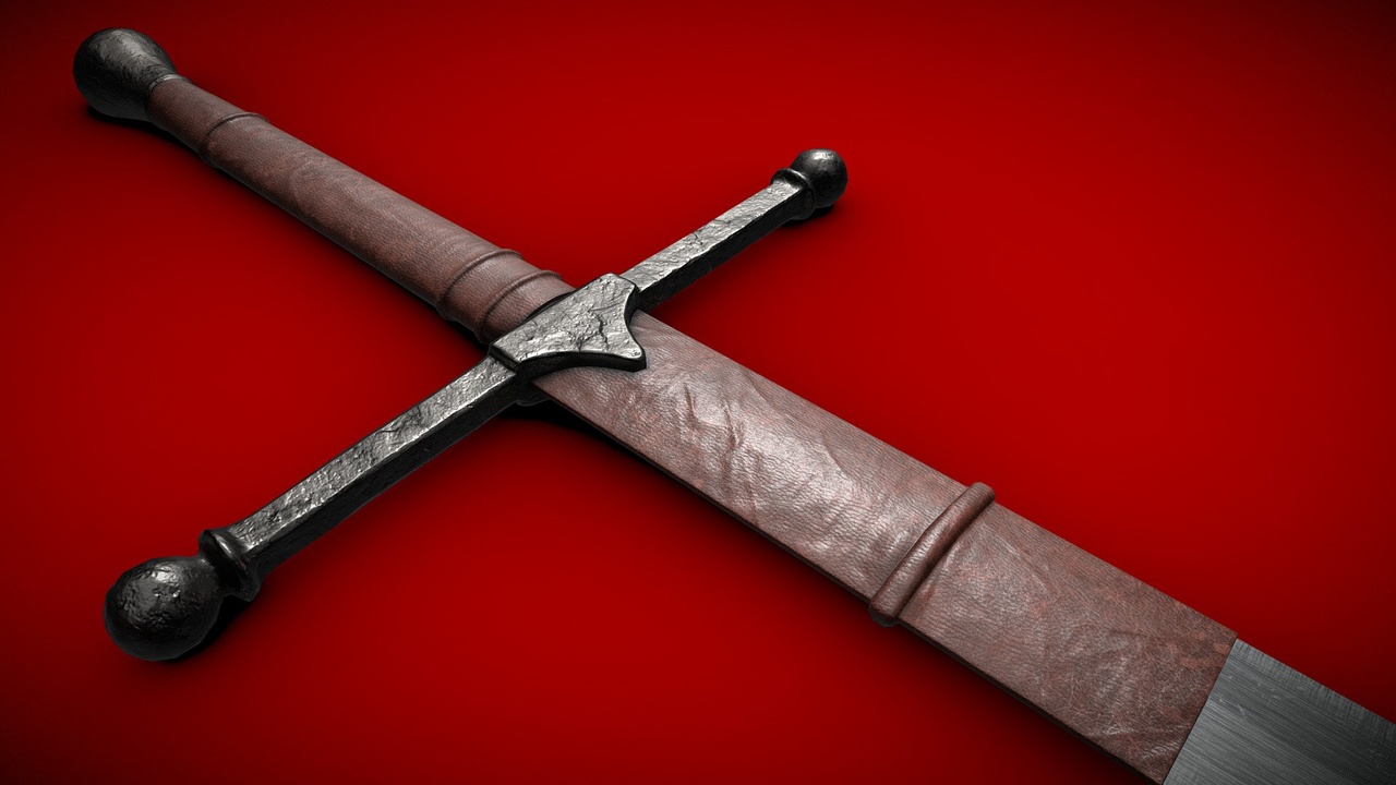 Claymore Sword Hd Scottish Claymore Rubber