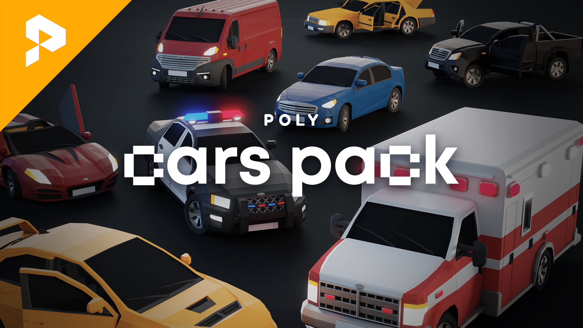 Poly Cars Pack | Fab