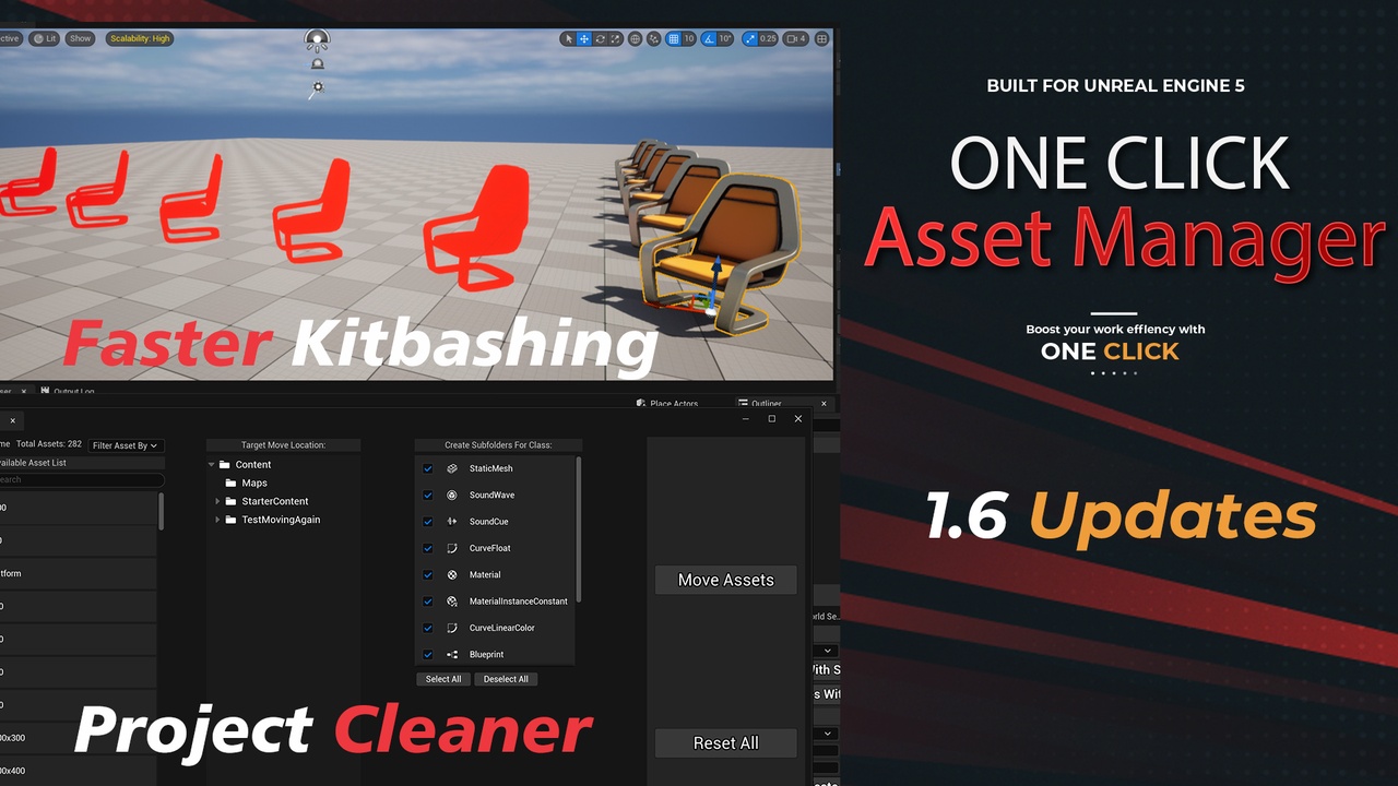 One Click Asset Manager