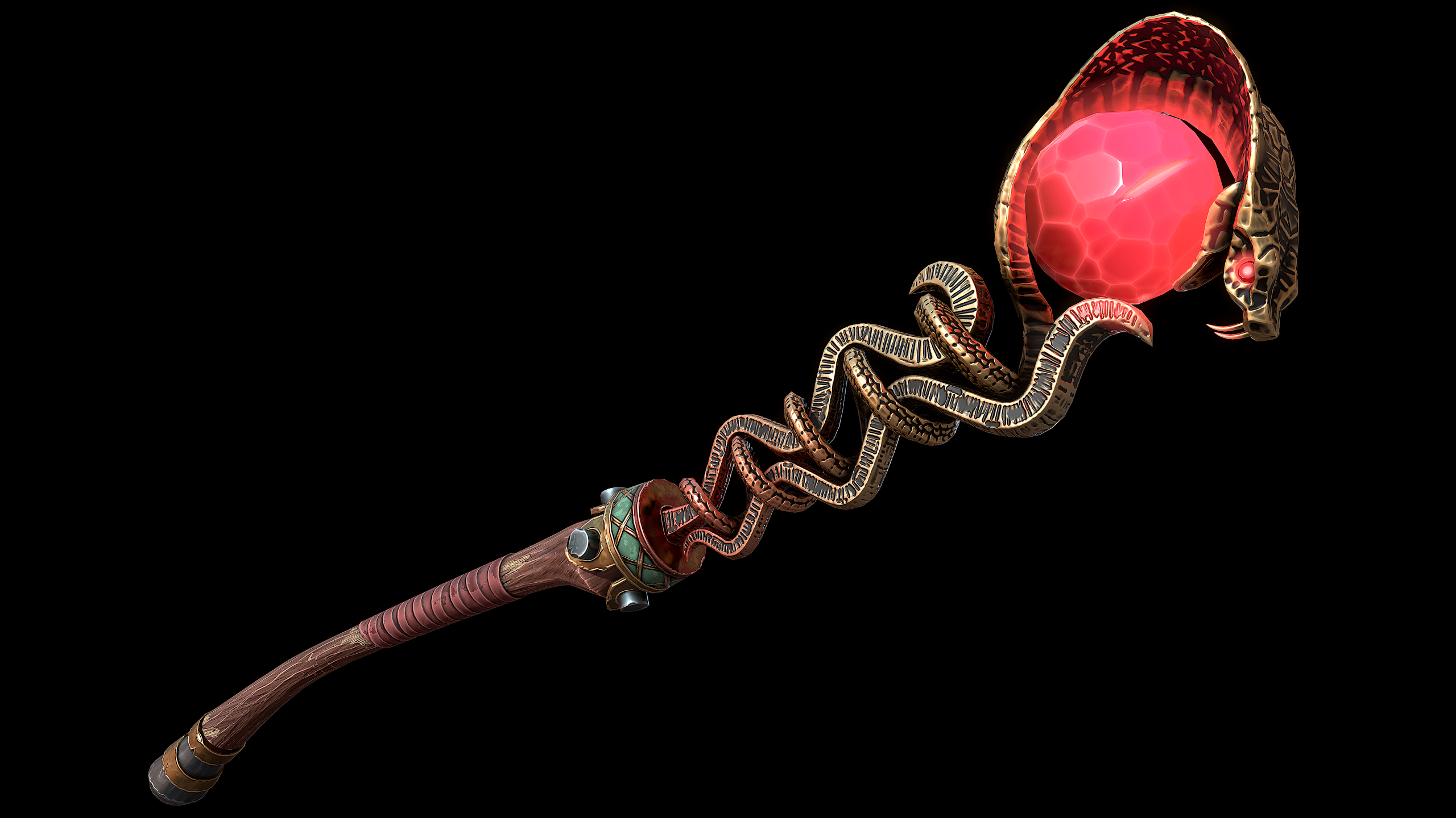 Serpent Staff | Fab