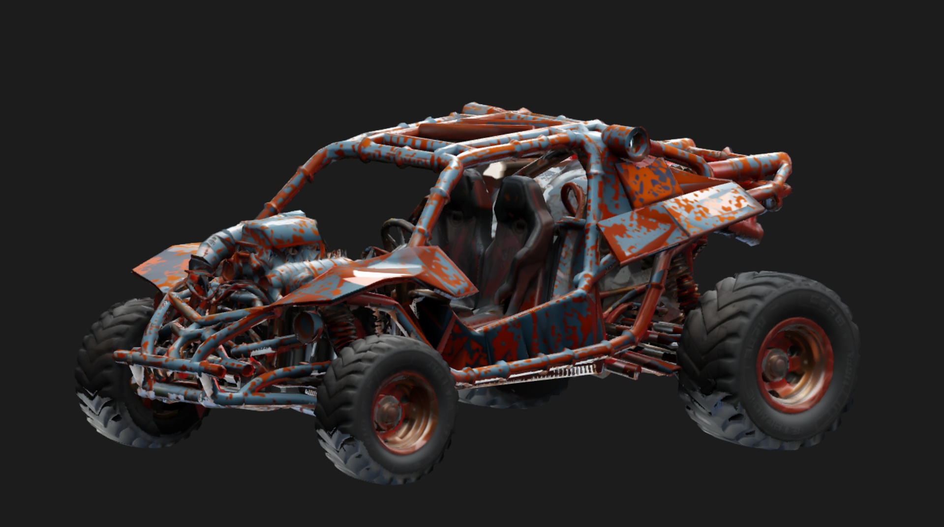 Off-Road Dune Buggy – Game-Ready PBR Vehicle | Fab