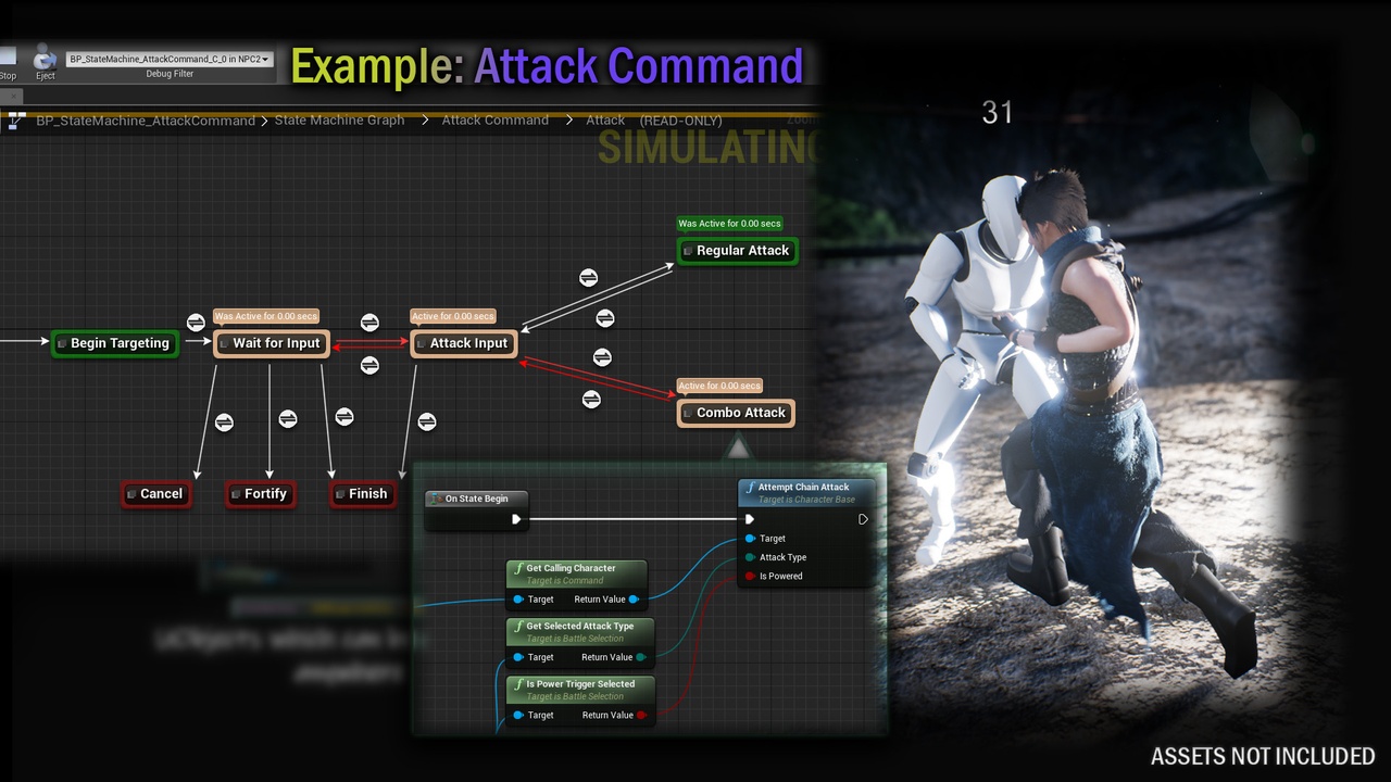 Logic Driver Lite - State Machine Blueprint Editor