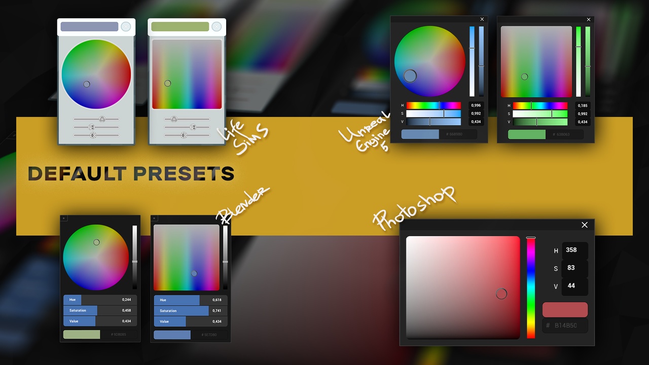 Color picker widget | Fab