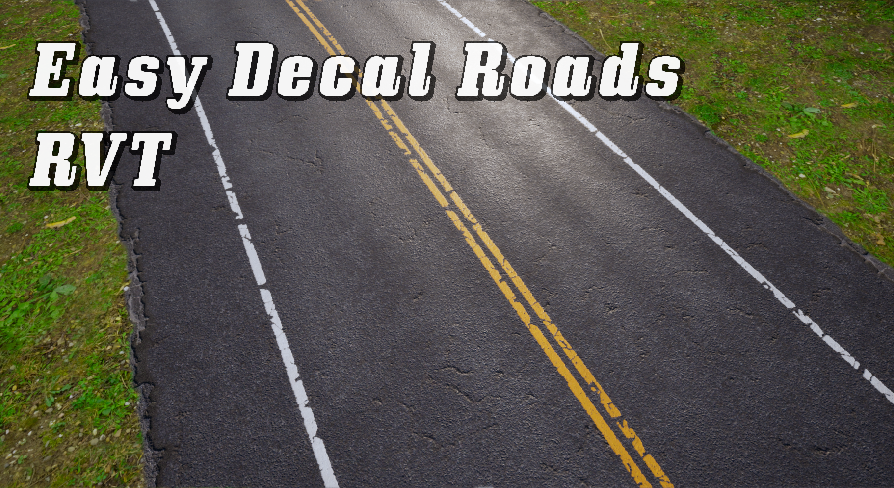 Easy Decal Roads RVT | Fab