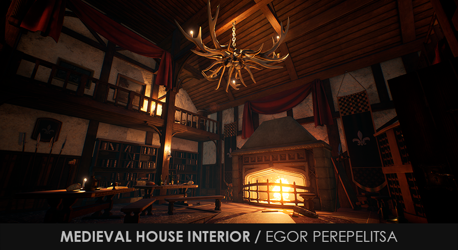 Inside A Medieval House