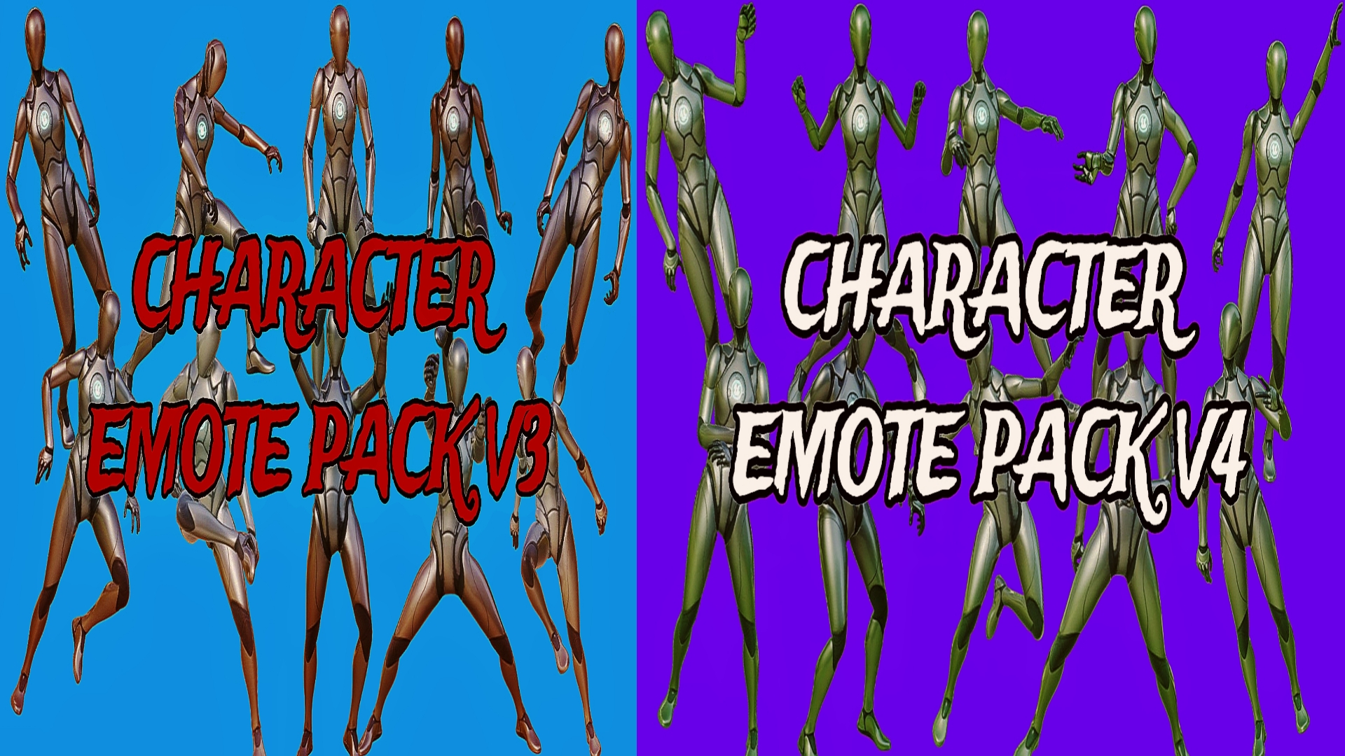 20 Character Emotes V2 | Fab