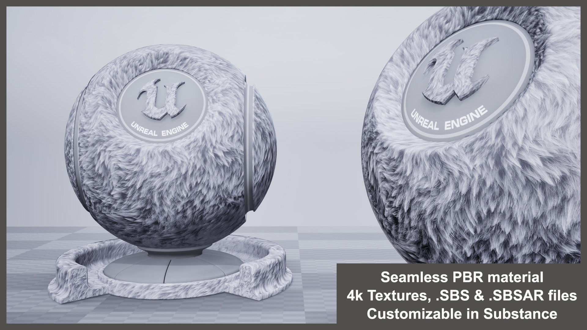 Fur 6 Material and Textures SBS & SBSAR | Fab