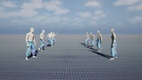 Stylized Athletic Pants — MetaHuman Wardrobe & UE5 Mannequin | Fab