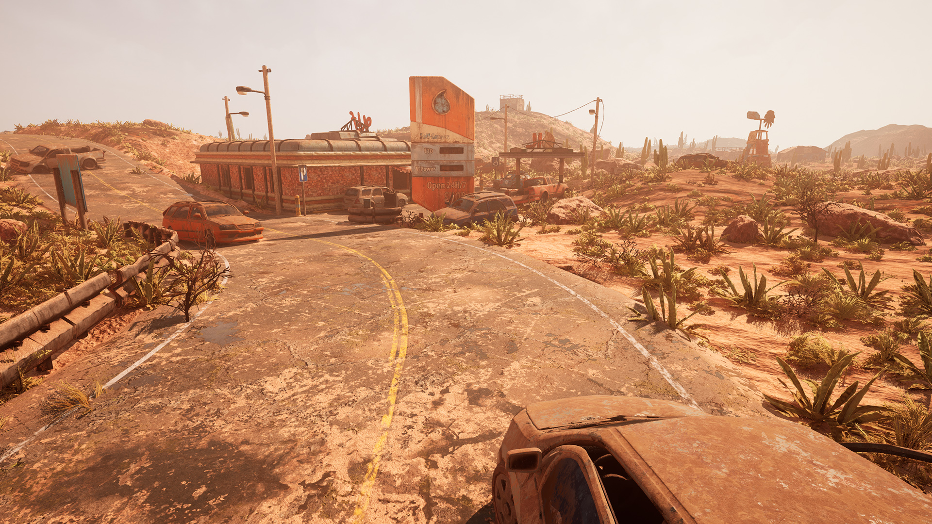 Post Apocalyptic Desert Landscape