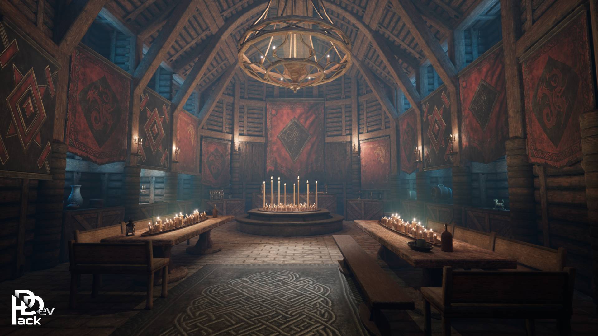 Fantasy Viking Castle