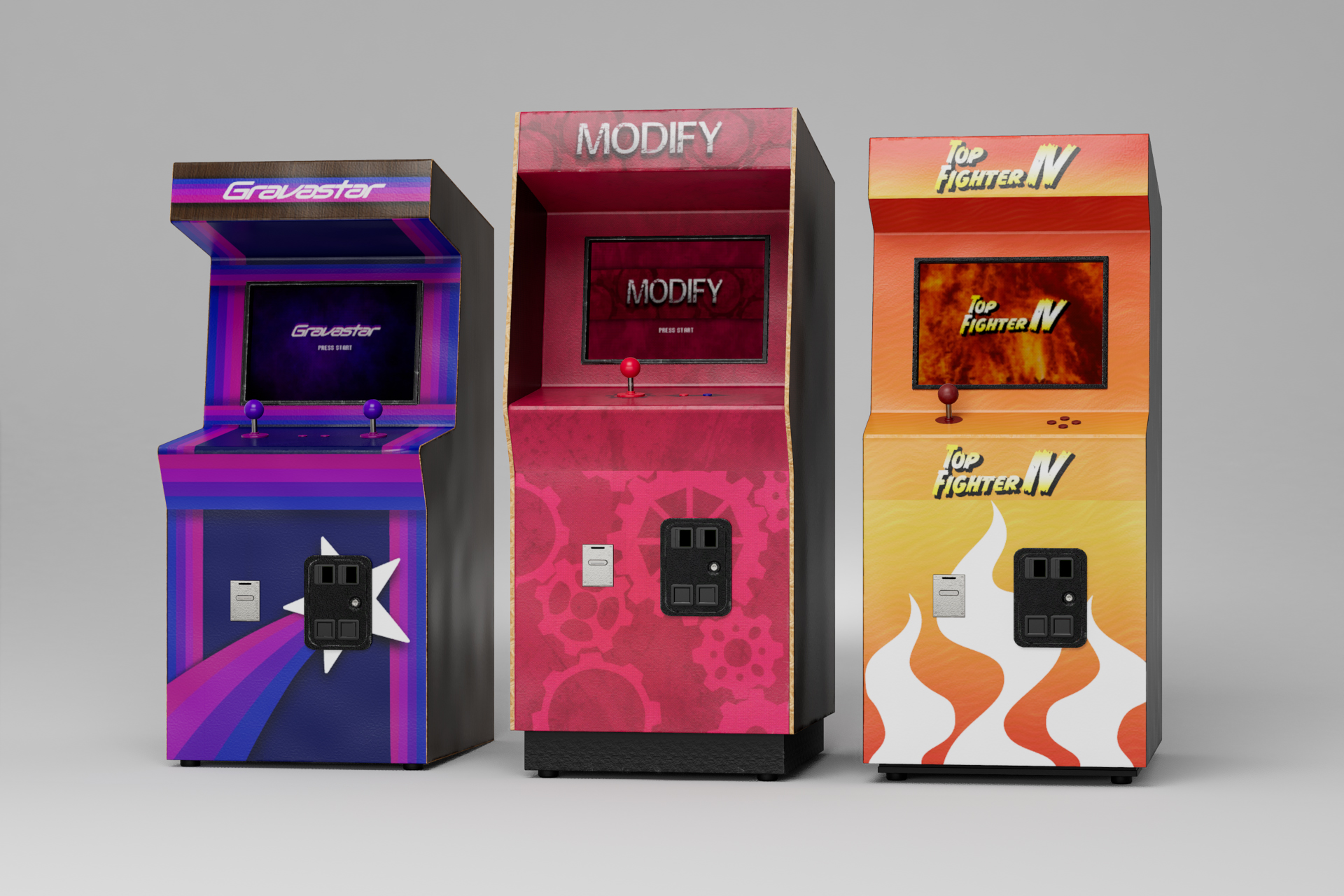 Retro Arcade Cabinets | Fab