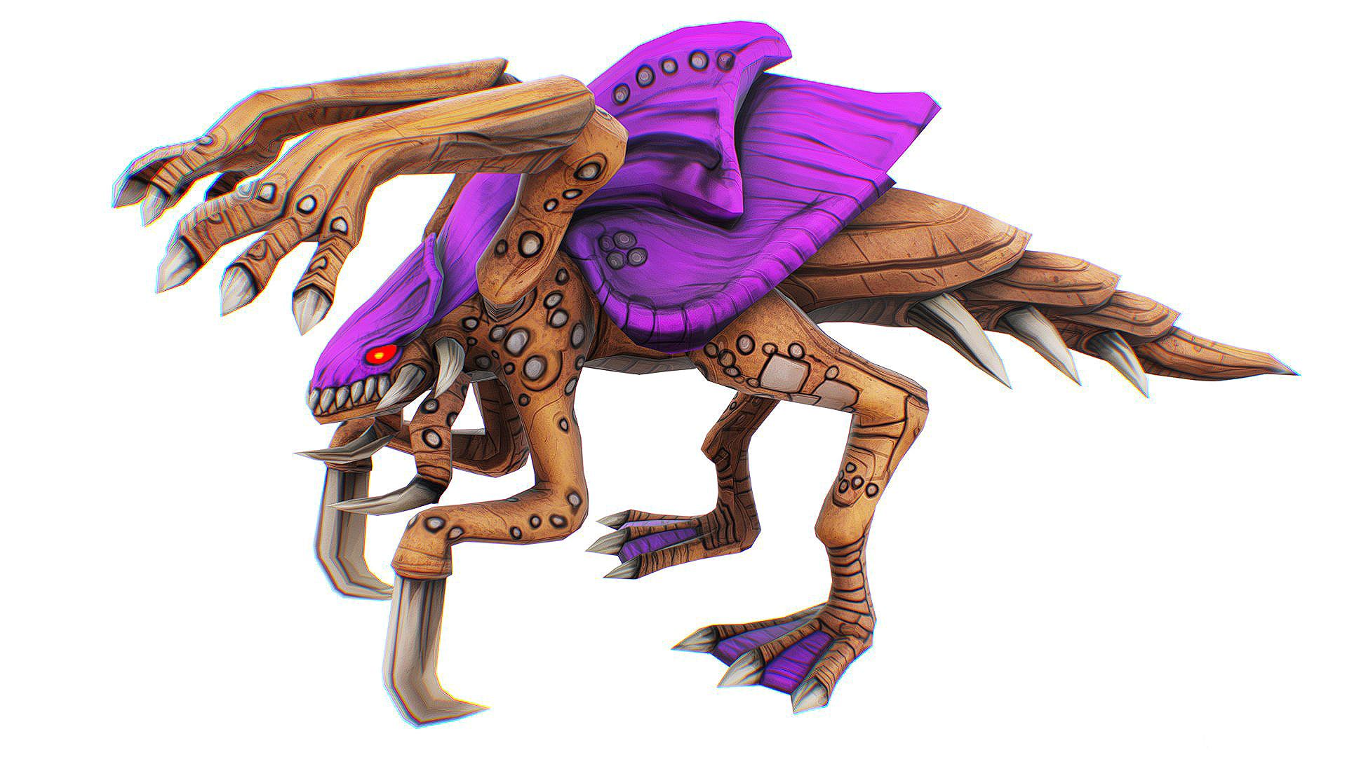 Alien Monster - Lizard Creature - Insect Enemy | Fab