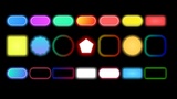 Neon Glow Buttons Pack | Fab