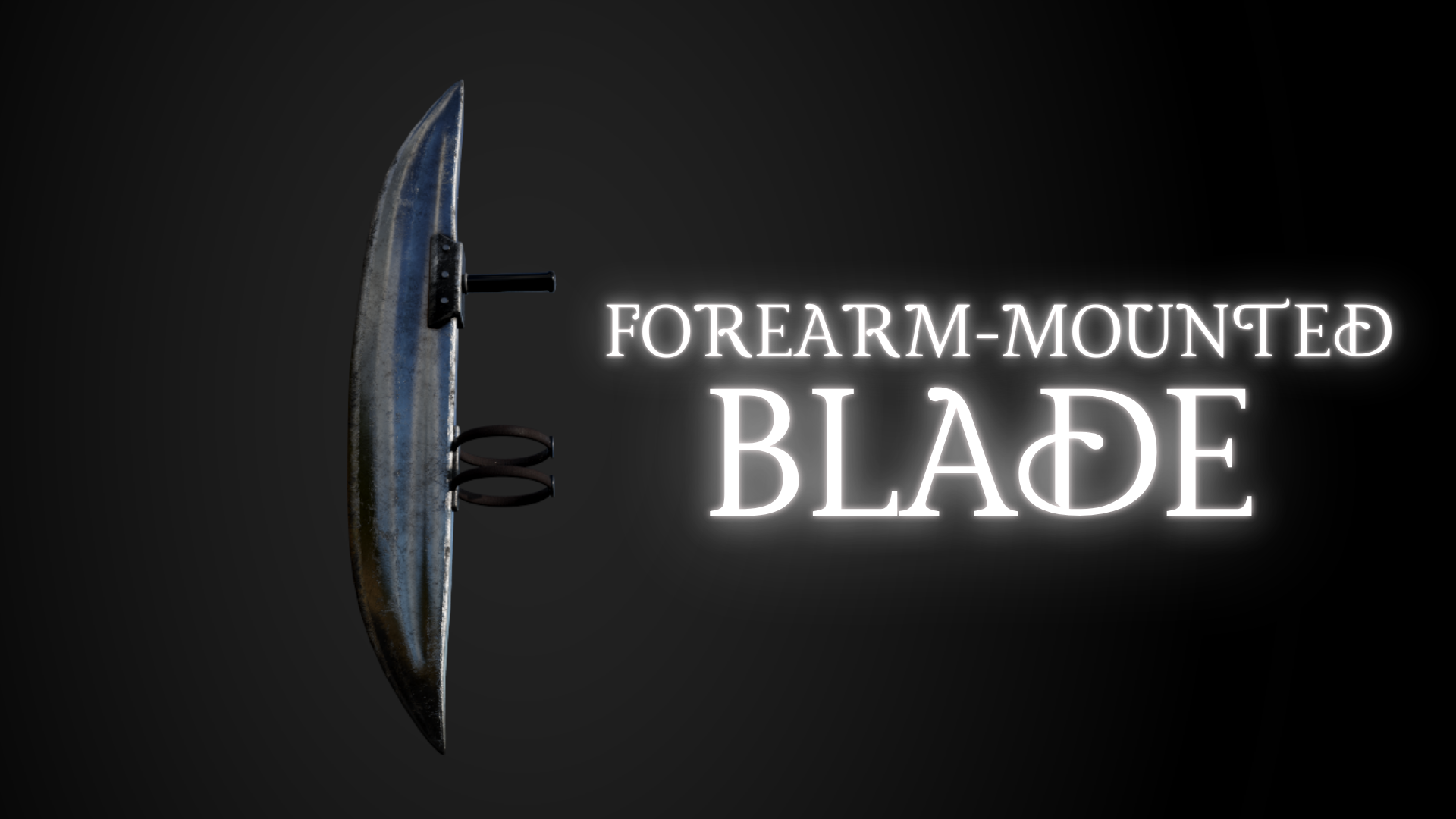 Forearm-Mounted Blade | Fab