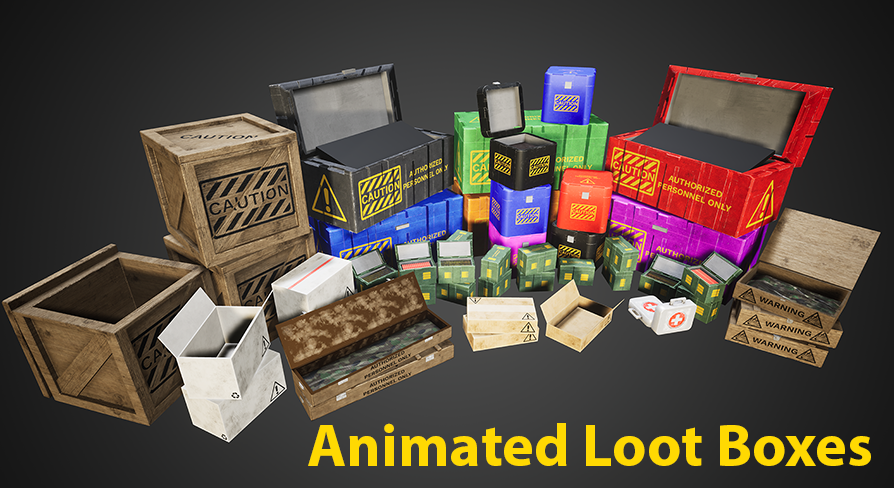 Animated Loot & Ammo Boxes | Fab