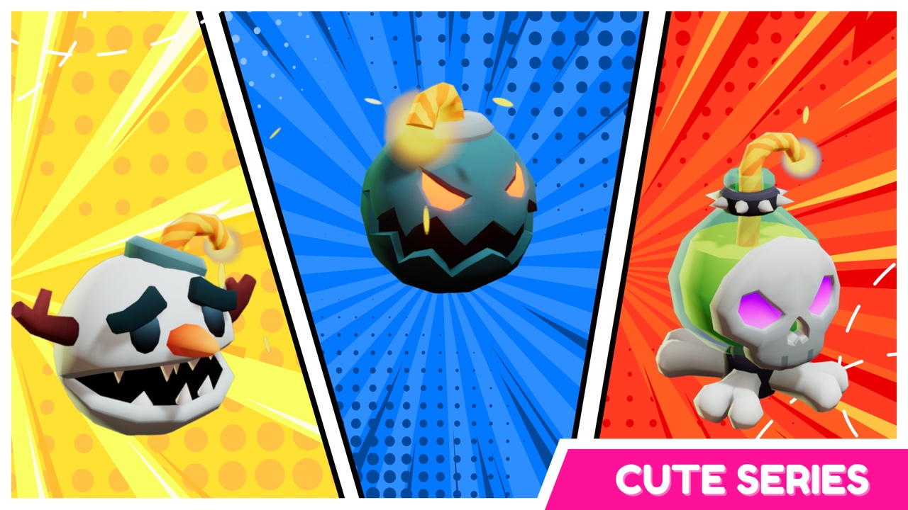 Bomb Snow Poison Evolution Pack Cute Series | Fab