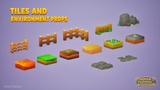 Stylized Indian Farming Environment Kit | Modular Props + UE5 Level ...
