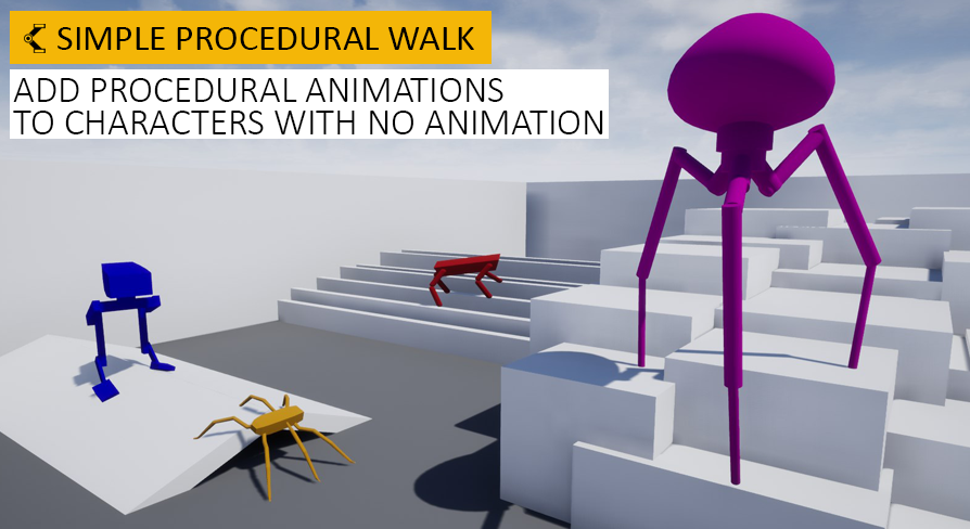 Simple Procedural Walk | Fab