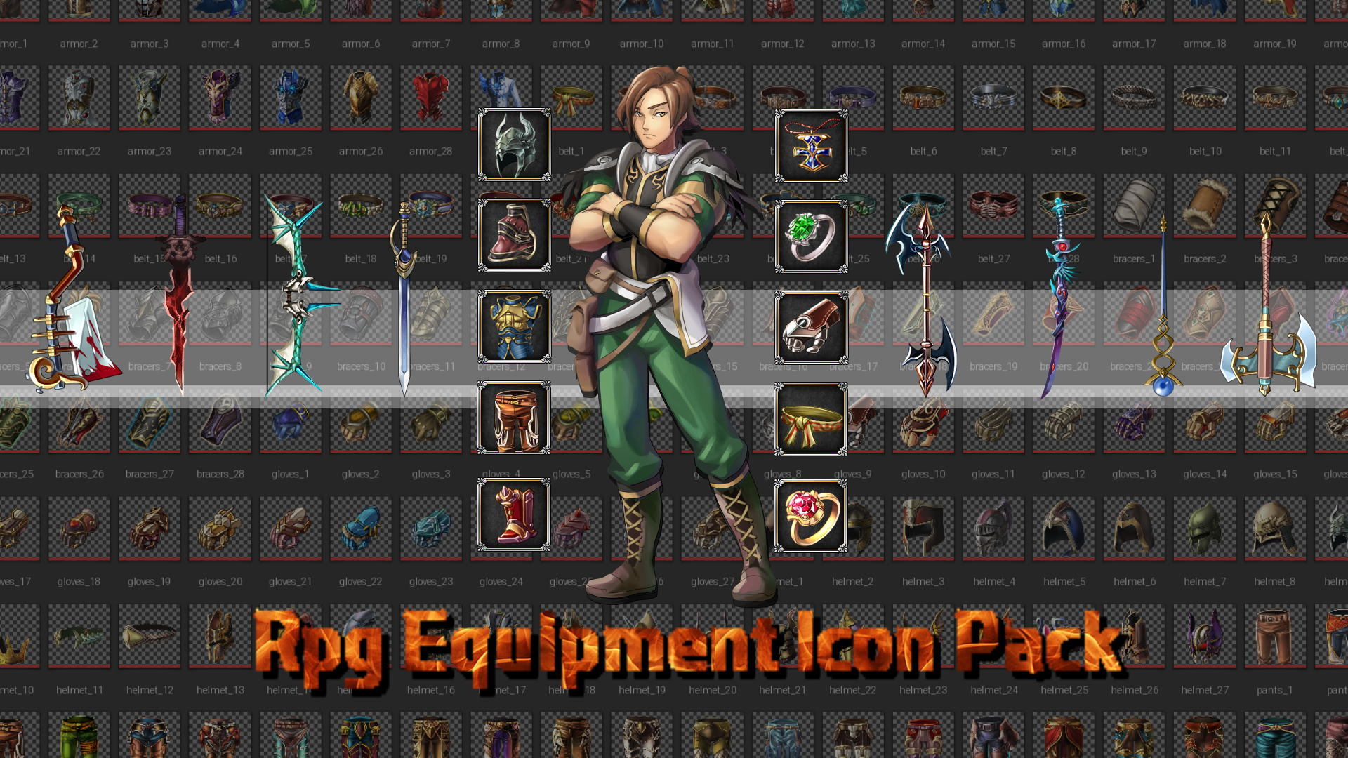 Rpg Equipment Icons