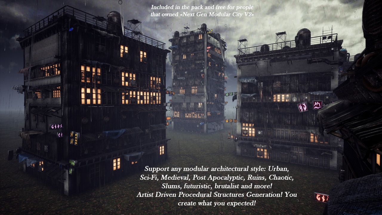 [Free] Procedural Building Generator