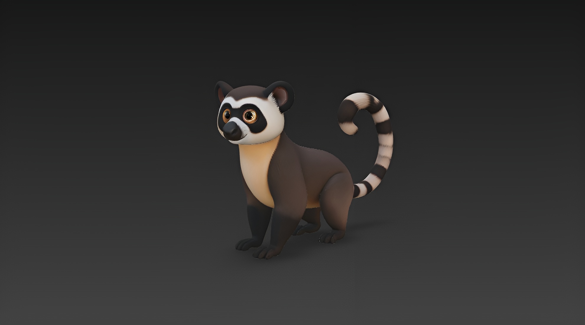 Stylized Lemur (4K PBR) | Fab