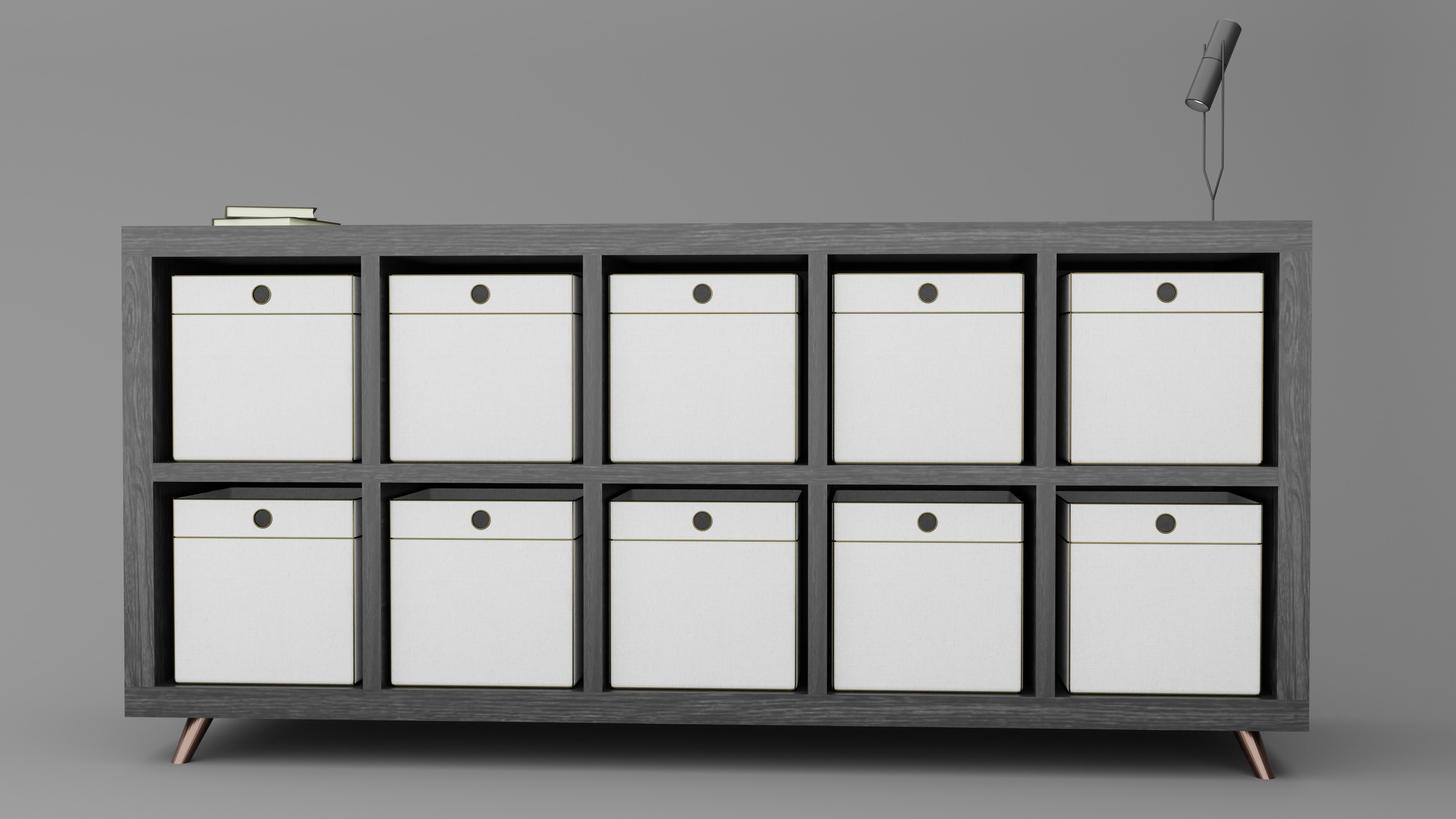 Black and white chest of drawers | Fab