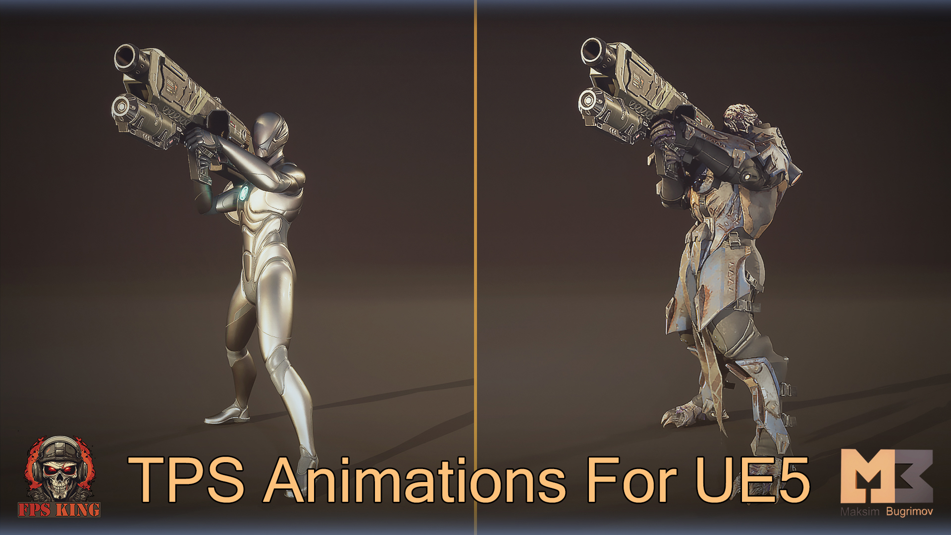 Sci-Fi Launcher TPS Animations | Fab