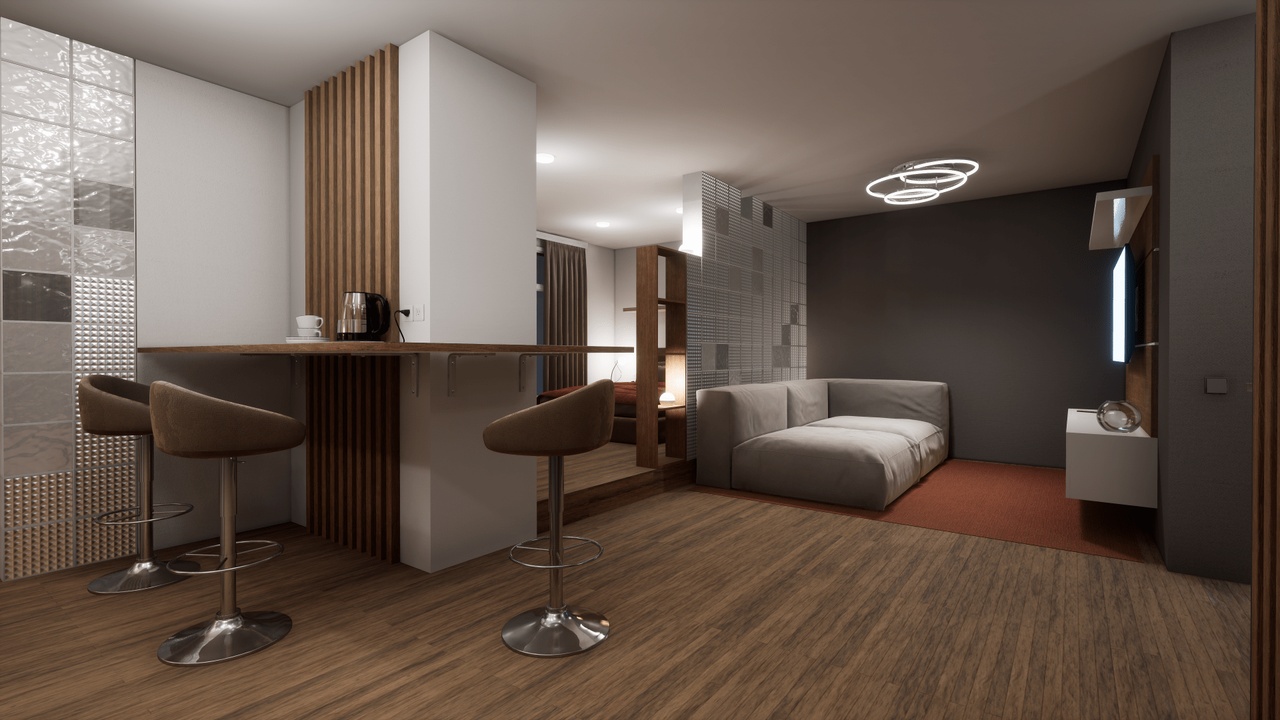 Studio Apartment Interior | Fab