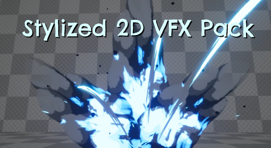 Stylized 2D VFX Pack | Fab