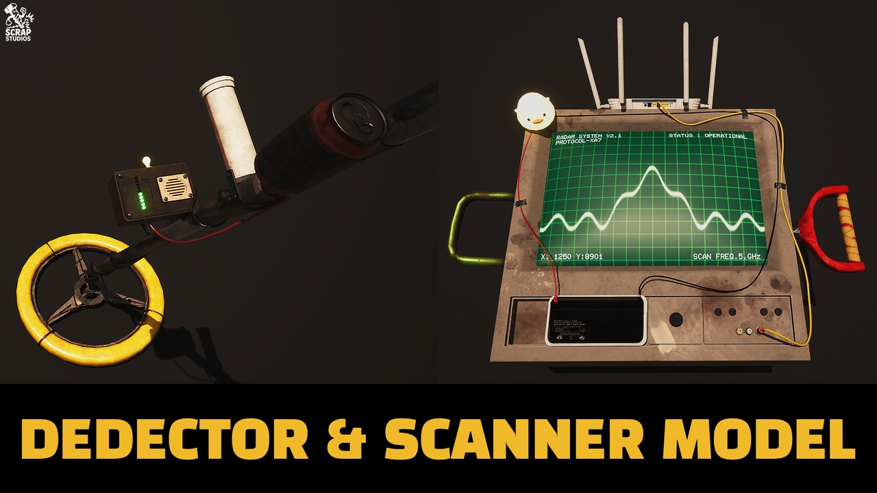 Handcrafted Detector And Scanner Model | Fab
