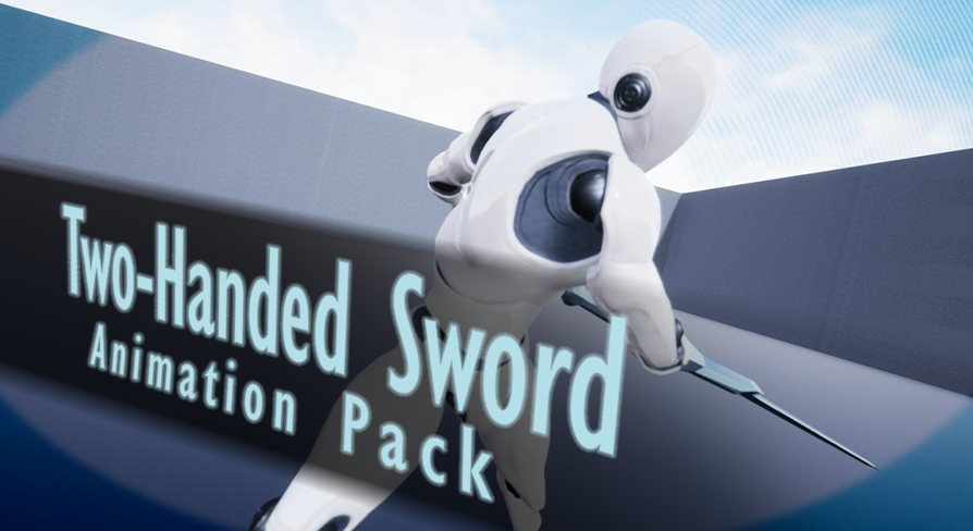 Two-Handed Sword Animation Pack | Fab