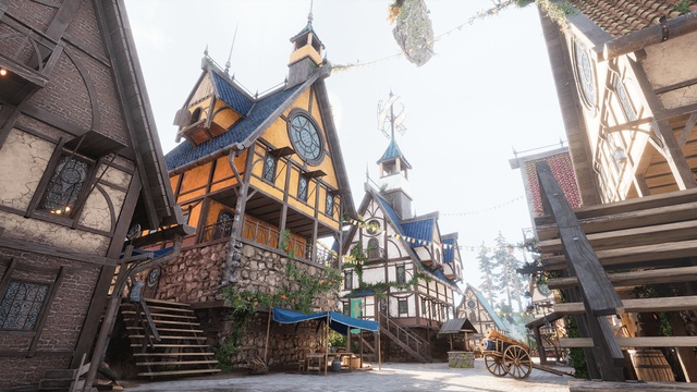 Flying Fantasy Town