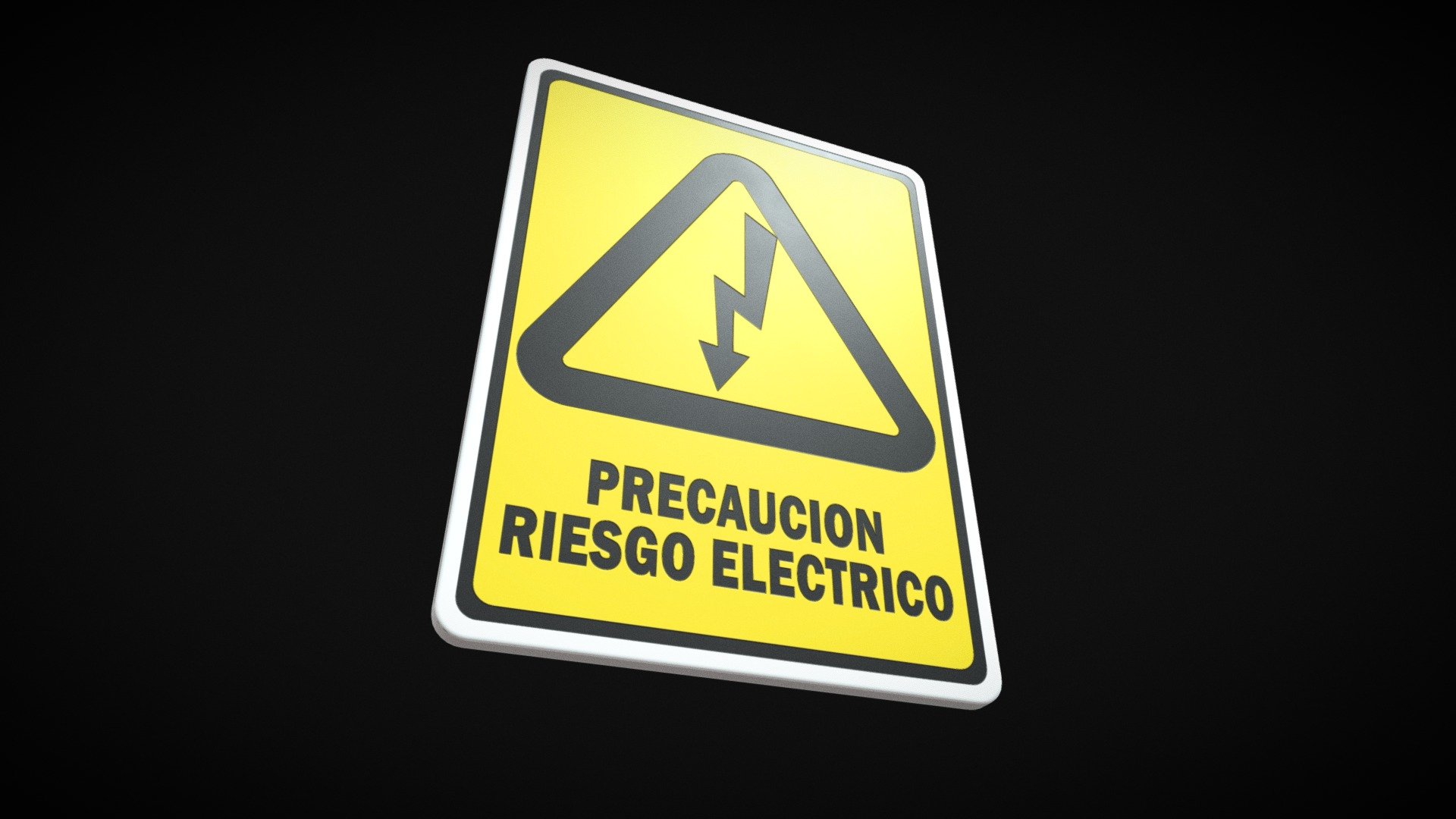 Señalética Riesgo Eléctrico | Fab