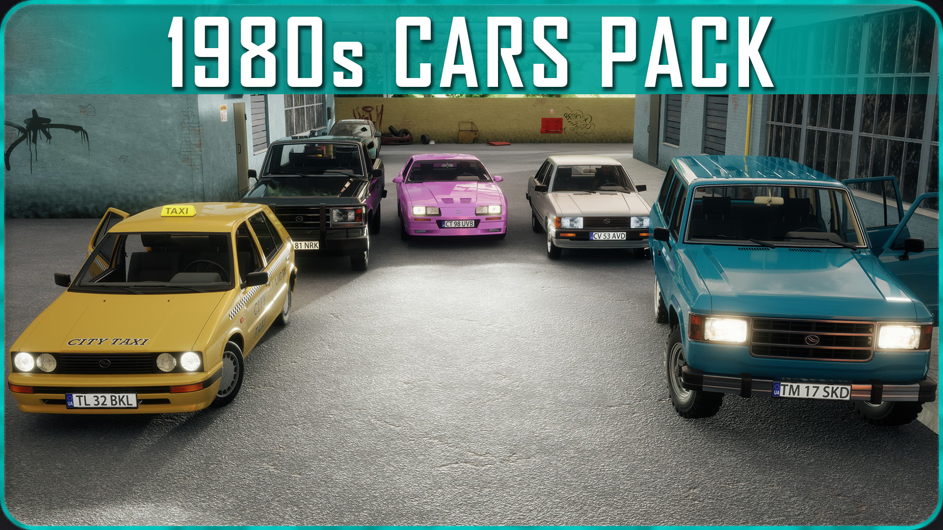1980s Cars Pack | Fab