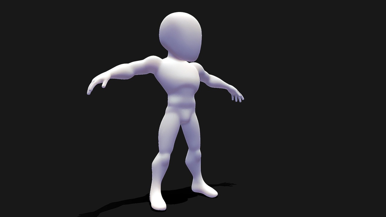 Male Base Stylized Body | Fab