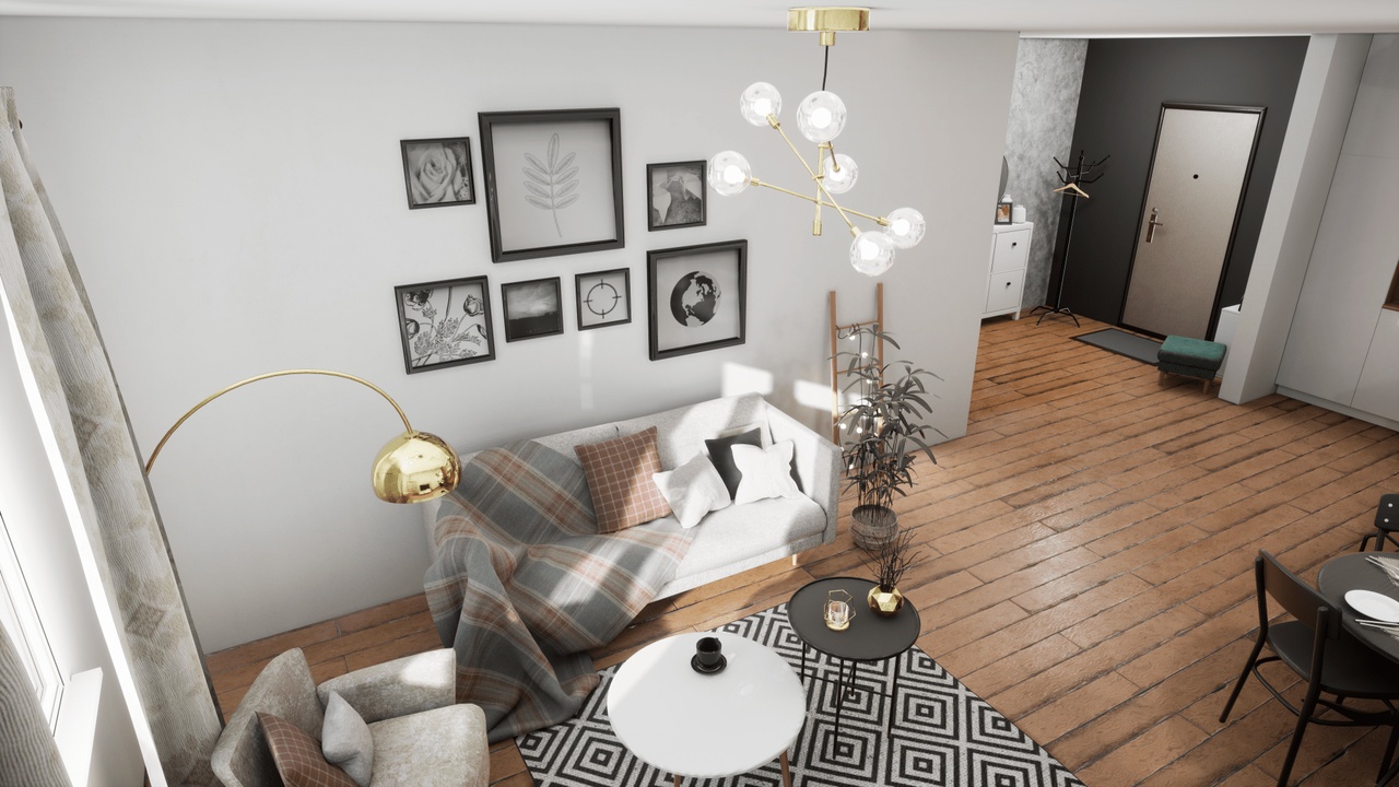 Apartment Interior (Fully basic-furnished) | Fab