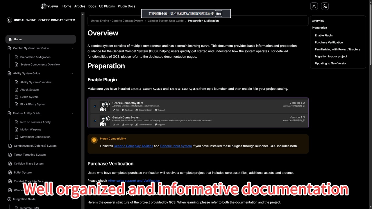 Generic Combat System - Advanced GAS based Multiplayer combat framework.