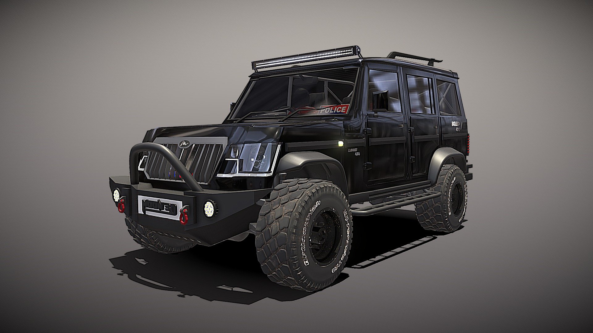 Modified Mahindra Bolero