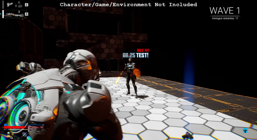 Custom Damage and Status Text