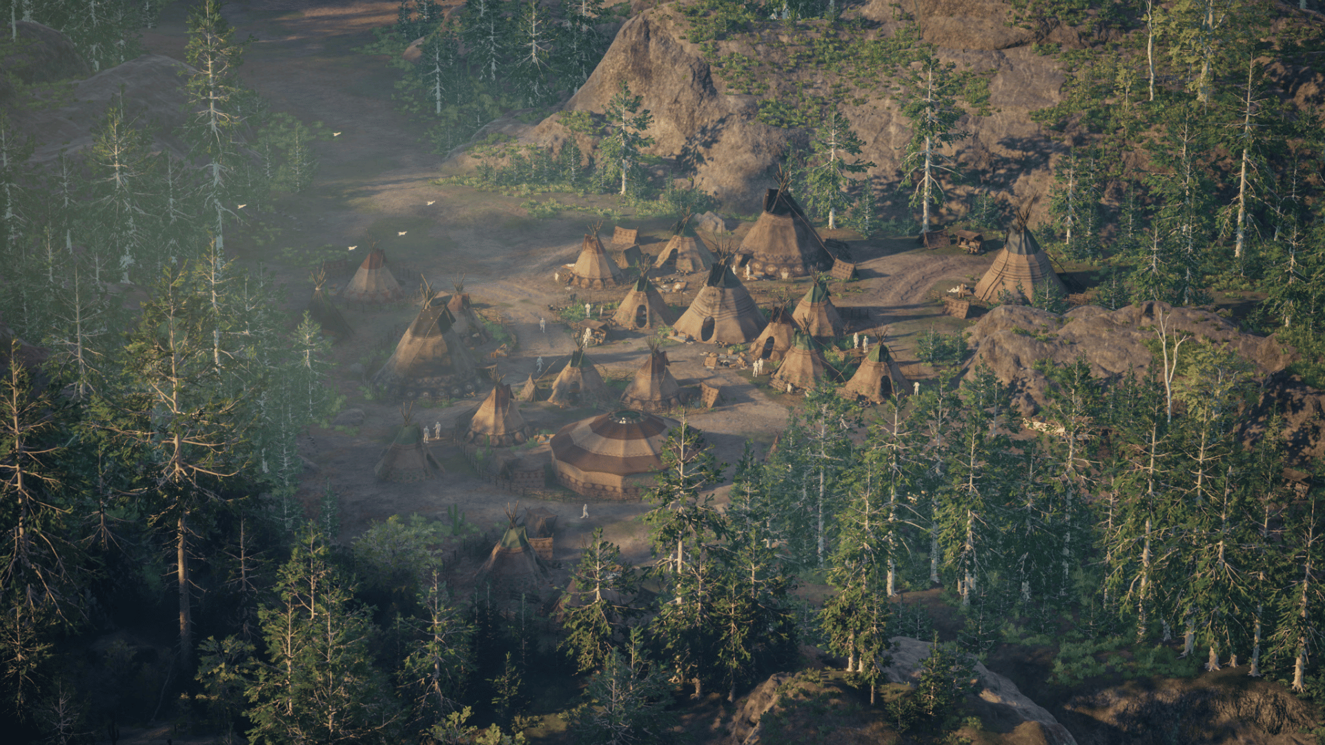 Native American Village Layout