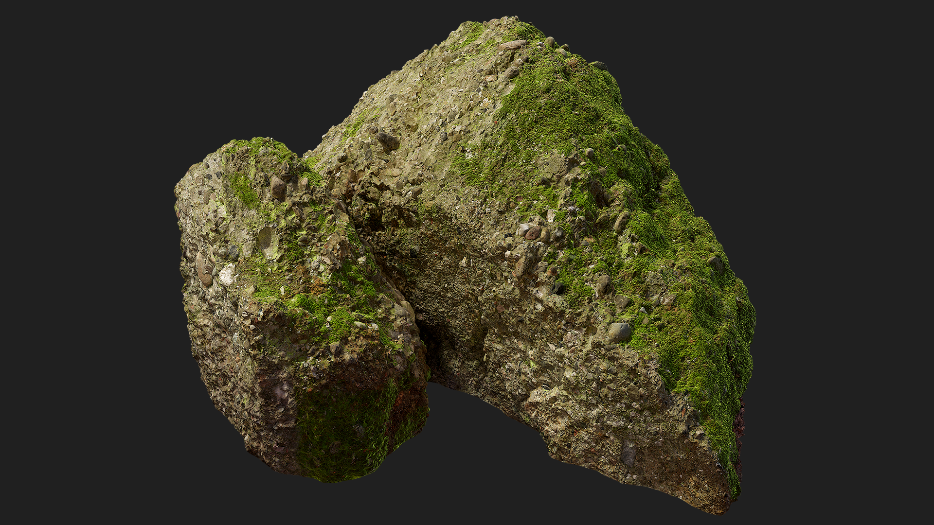 Forest European Broadleaf Cluster Rock S 03 | Fab