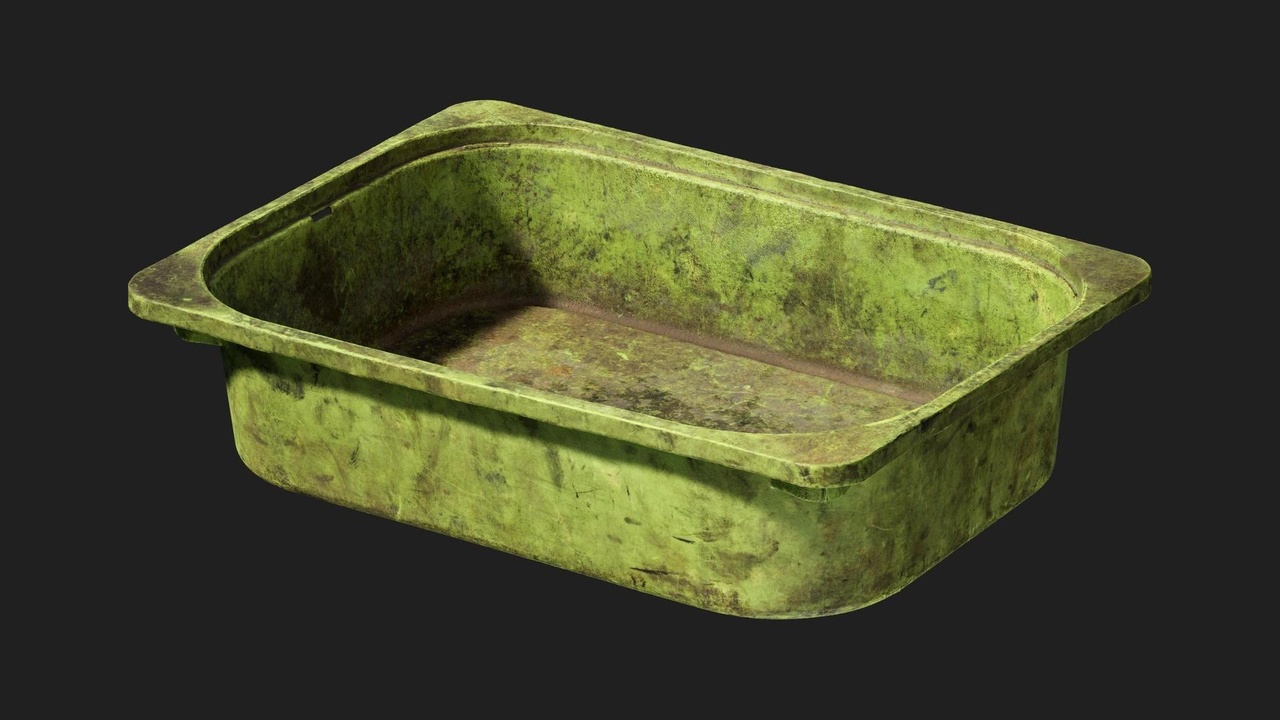 Dirty Plastic Container | Fab