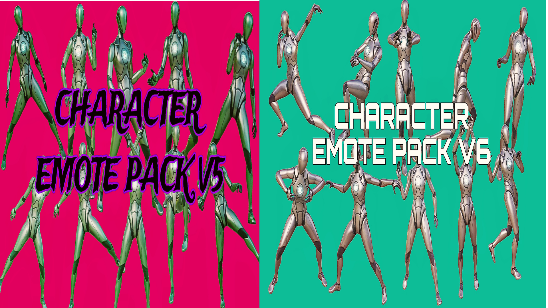 20 Character Emotes V3 | Fab