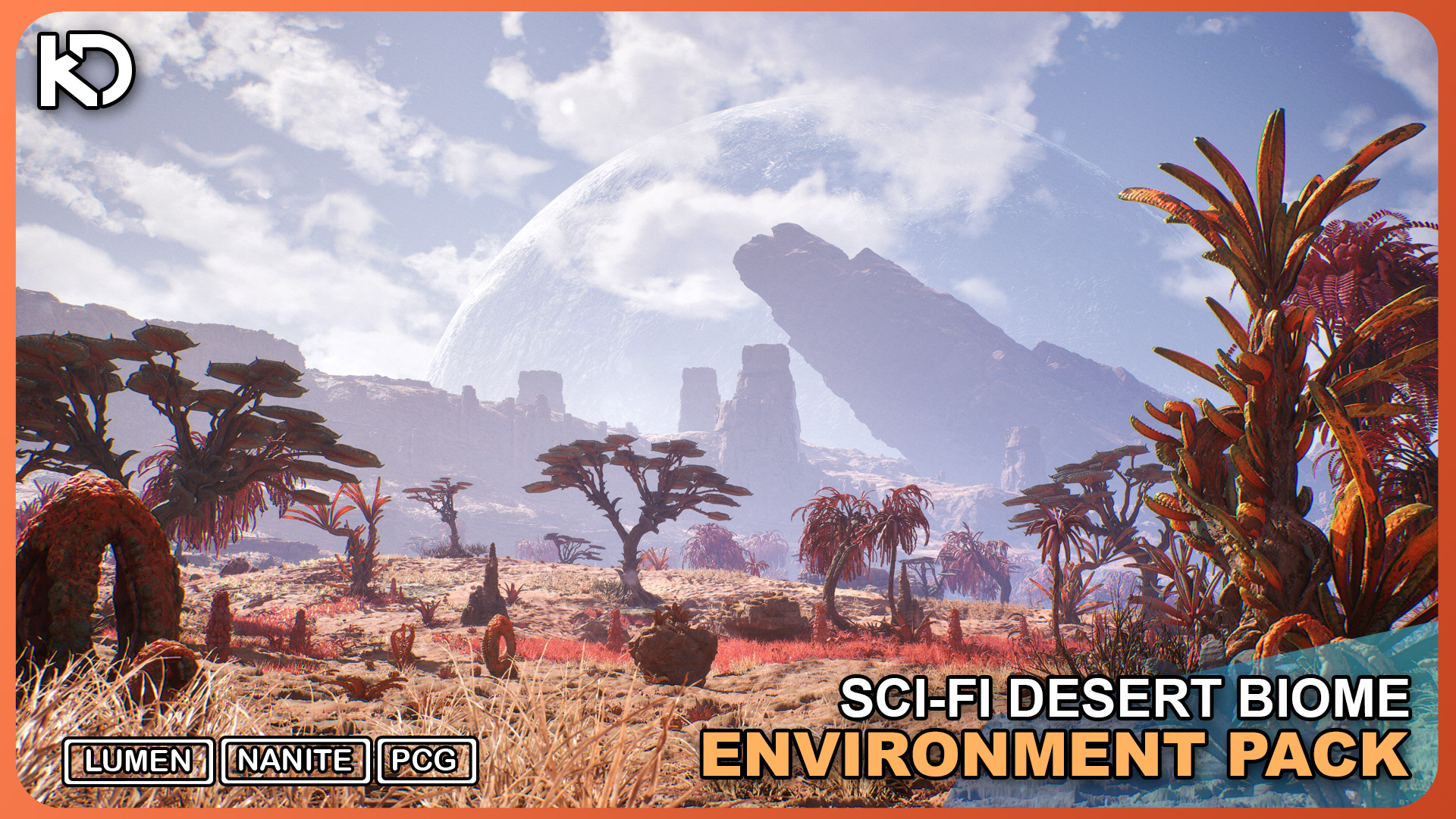 Scifi Desert Biome | Fab