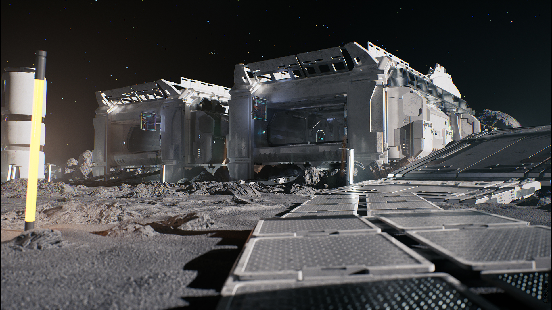 Lunar Base and Mars Base - Sci-Fi BUNDLE | Fab