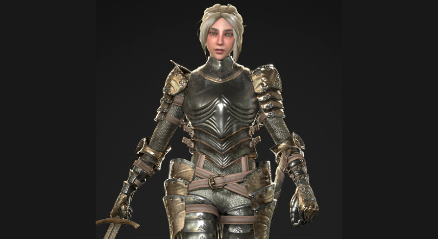Human Female Knight