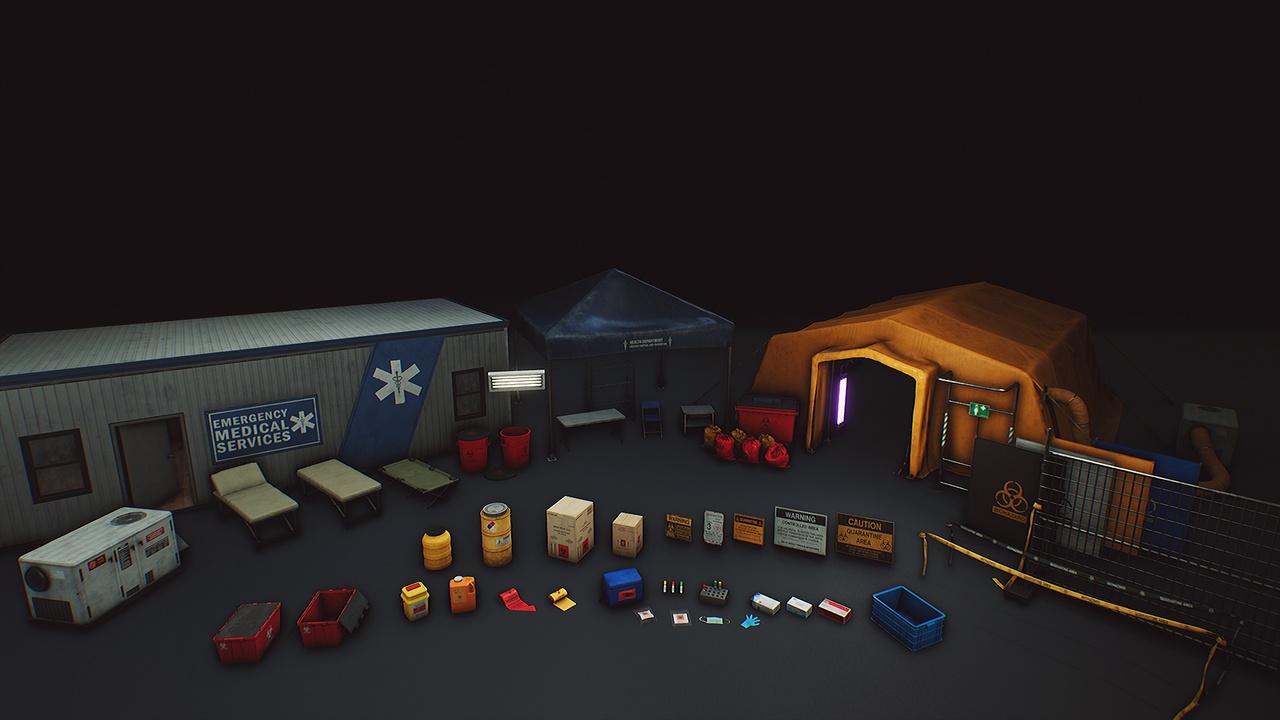 Quarantine Props Vol 1 | Fab